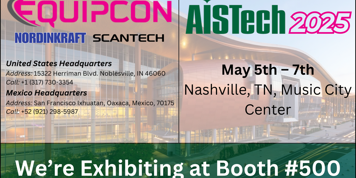 Equipcon Attending AISTech 2025, Booth #500