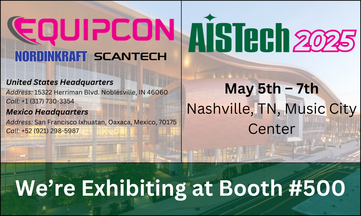 Equipcon Attending AISTech 2025, Booth #500