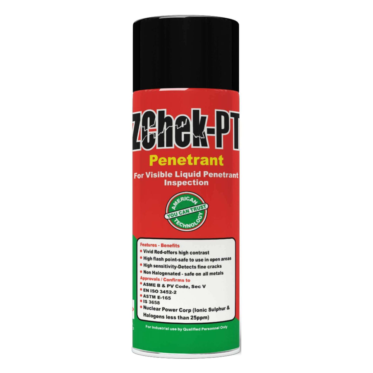 PT Solvent Removable Penetrant Aerosol — Equipcon
